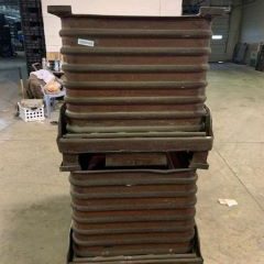 Hinged Bottom Bins | Drop Bottom Totes | Drop Bottom Containers